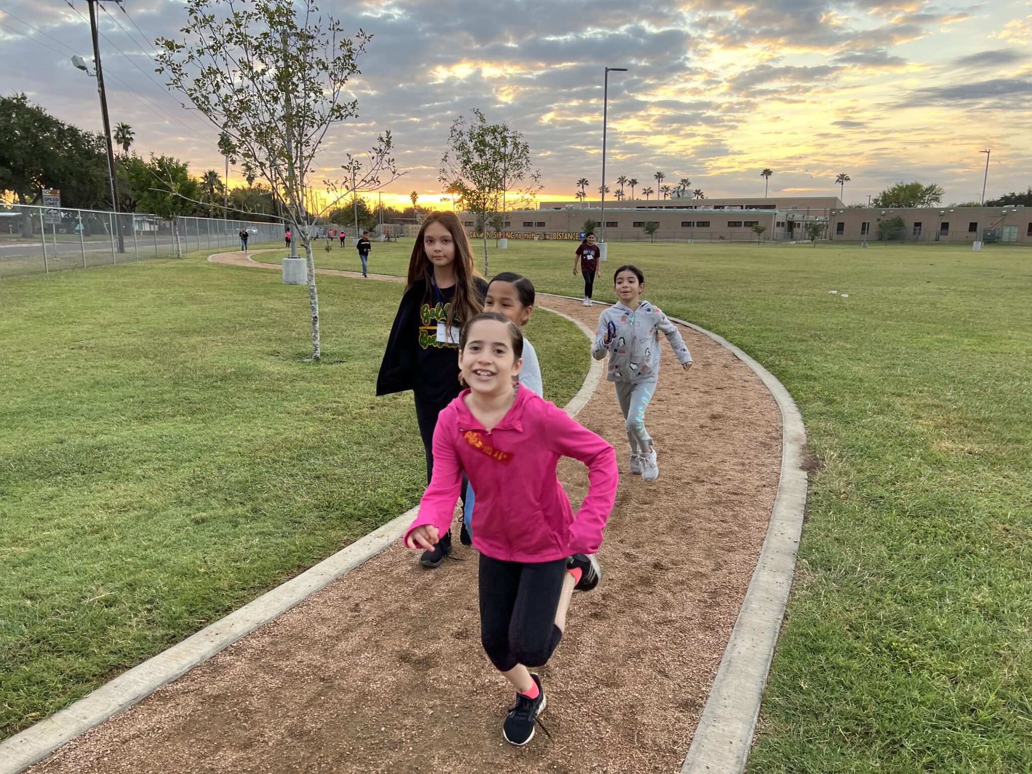 Edith & Ethel Carman Elementary Students Start the Day on the Right Foot